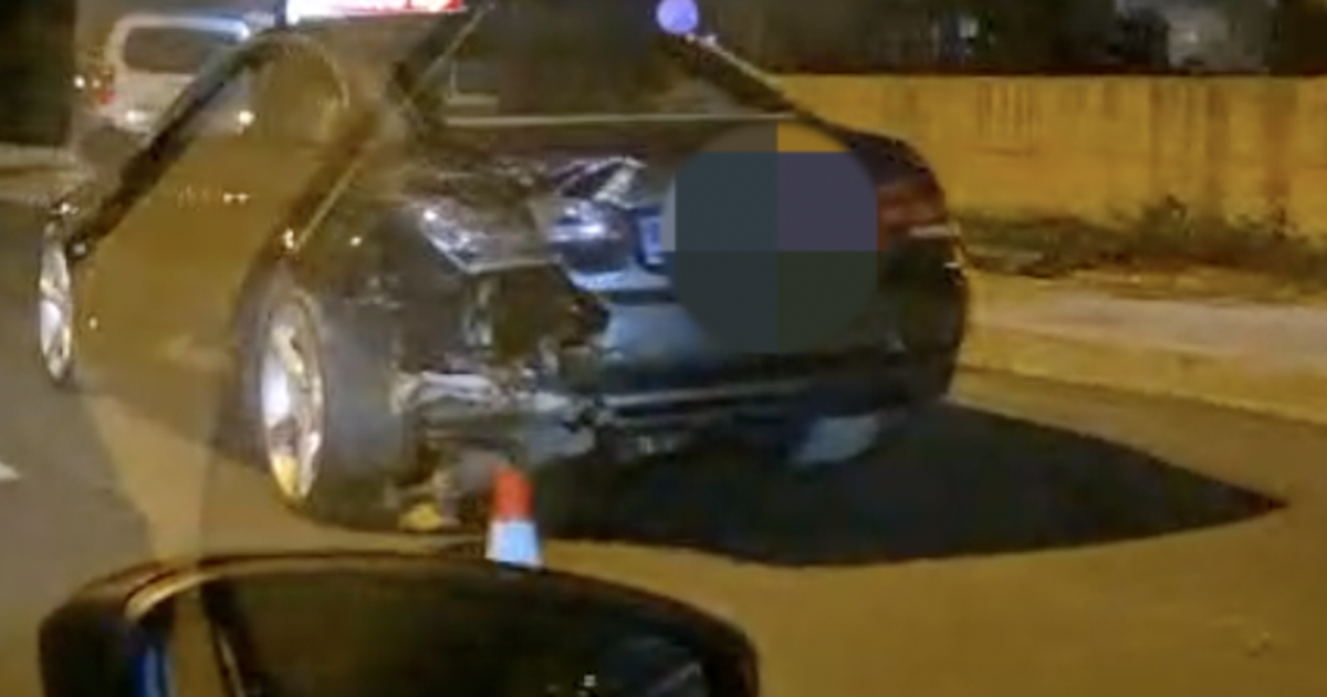 VIDEO Sudar dva auta i motora u Kaštel Lukšiću: 'Kolona je' | 24sata