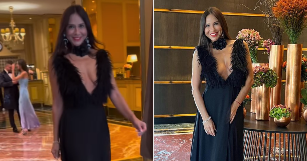 Borna Kotromanić na vjenčanju Ive Majoli plijenila pozornost u haljini s dubokim dekolteom | 24sata