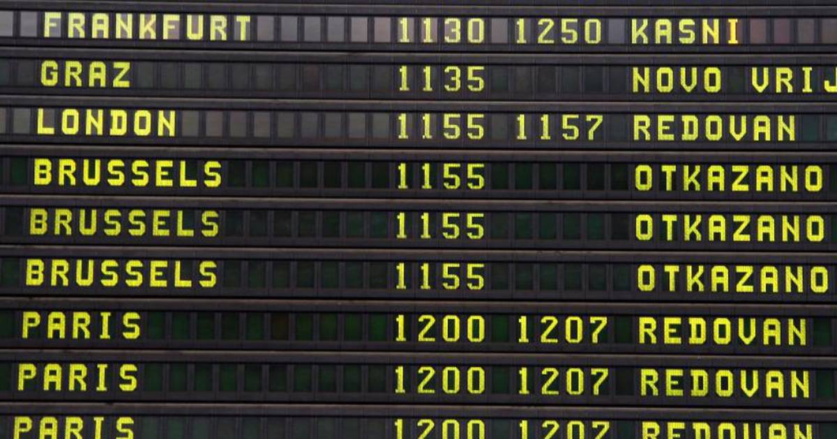 Croatia Airlines otkazala je tri leta zbog masovnog bolovanja | 24sata