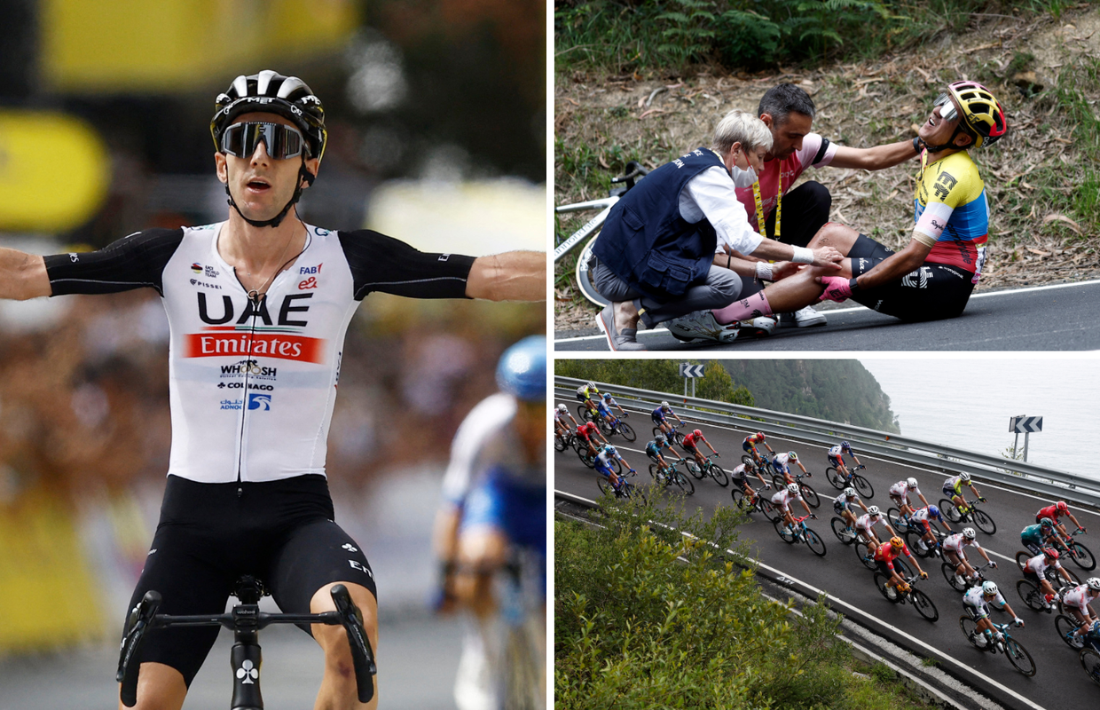 TOUR DE FRANCE Sudar pri 60 km/h, blizanci se tukli za pobjedu, Tadej ...