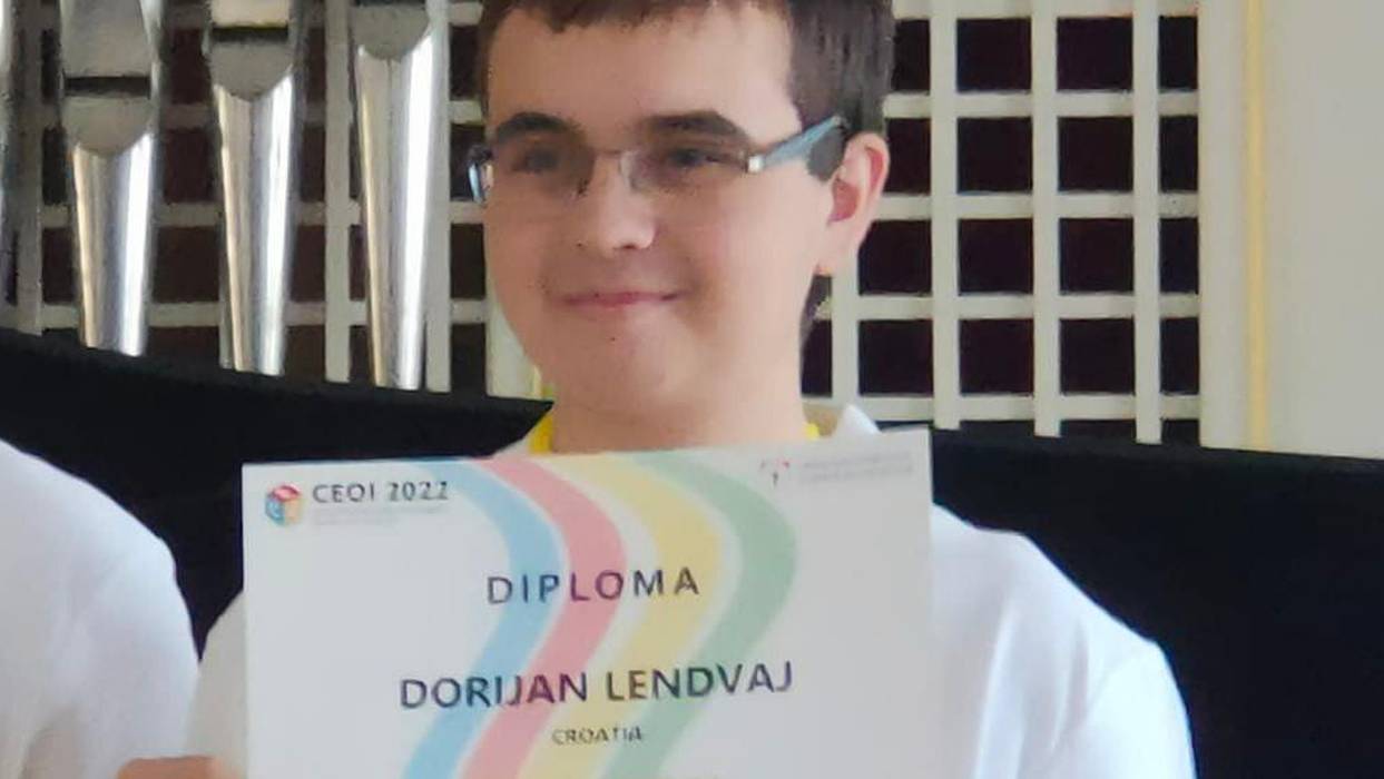 Zlatni hrvatski dečki: Dorijan je europski prvak u informatici | 24sata
