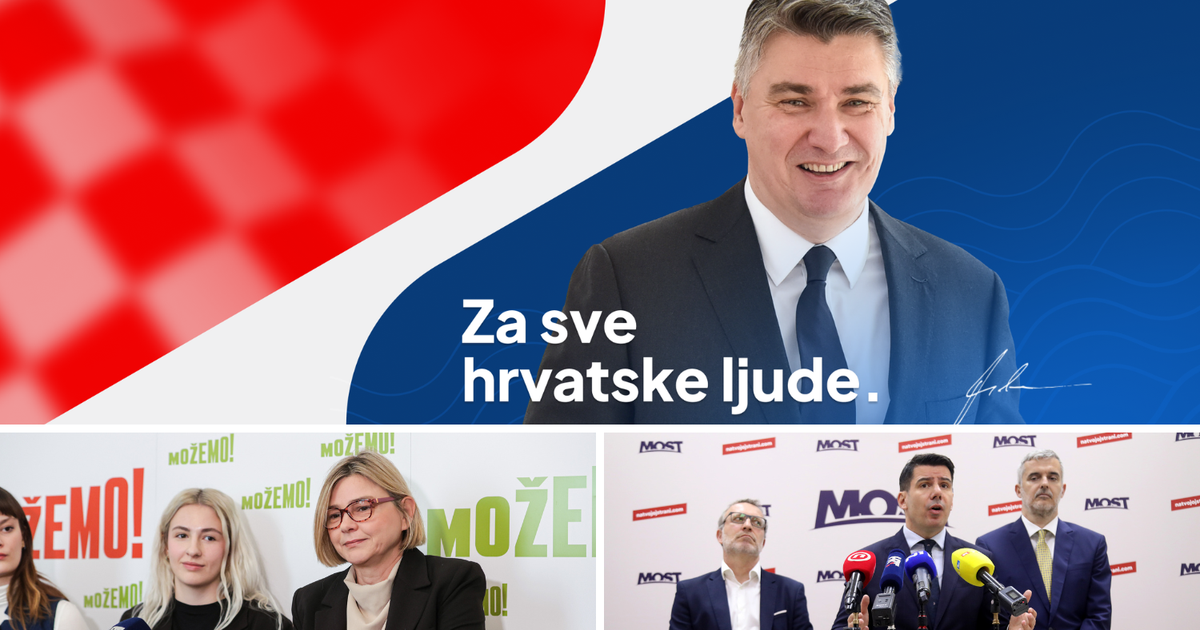 LIVE Kampanja u punom jeku, stranke predstavljaju programe. Milanović ...