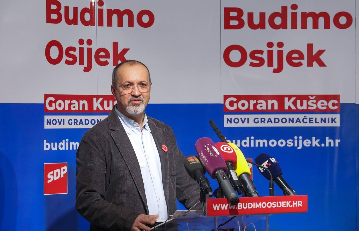 Goran Kušec je kandidat SDP-a za osječkoga gradonačelnika | 24sata