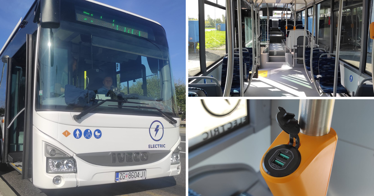 Novi bus ZET-a vozi Zagrebom, ima kamere i USB priključak | 24sata