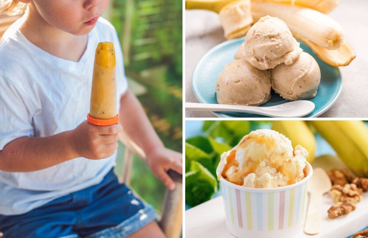 3 zdrava sladoleda od banane - gotovi su jako brzo | 24sata