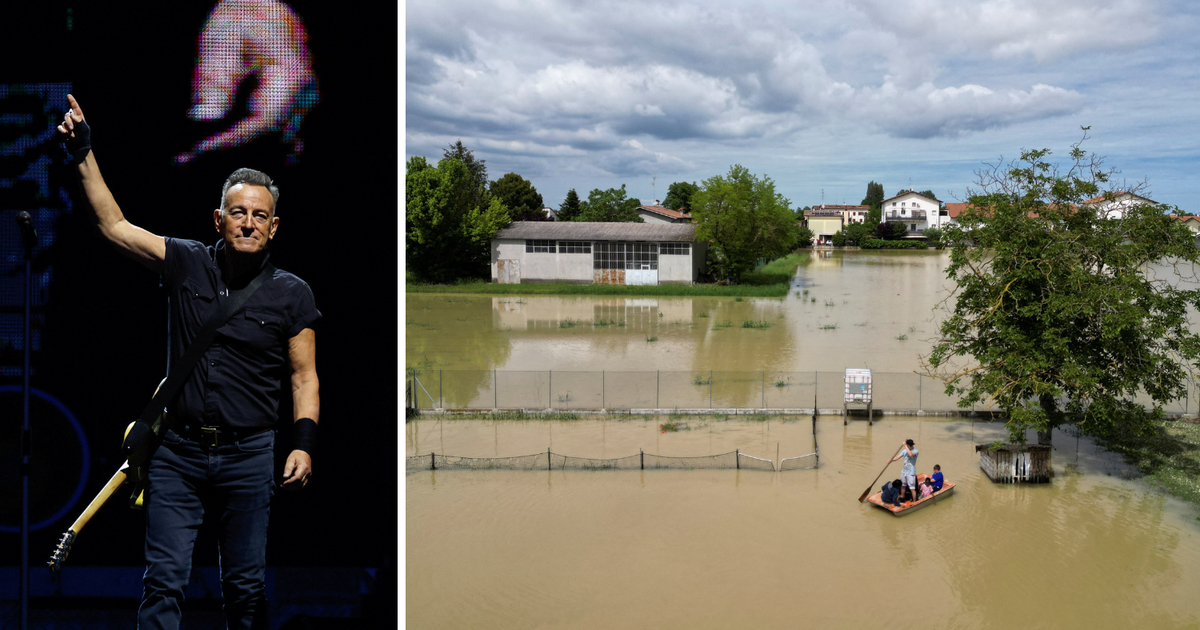 Bruce Springsteen, poplava, Italija, koncert | 24sata
