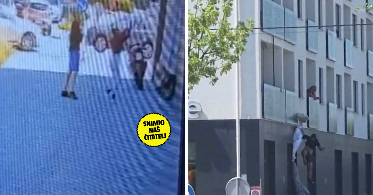 EKSKLUZIVNI VIDEO Ovako je bježala banda iznuđivača iz Gorice? Plahtom ...