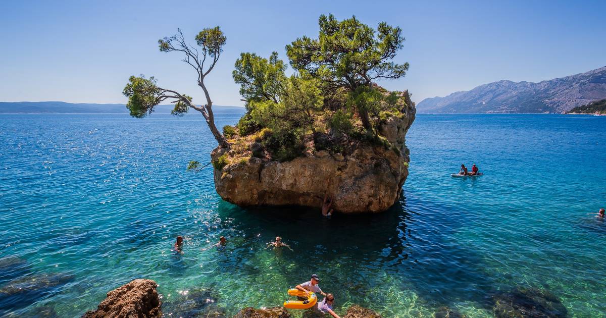 FOTO Brela: Plaža Punta Rata jedan je od simbola Hrvatske | 24sata