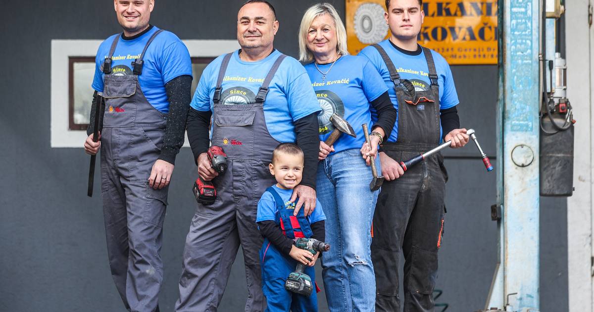 Treća generacija vulkanizera u Čazmi: 'I Niko (3) zna šarafiti!' | 24sata