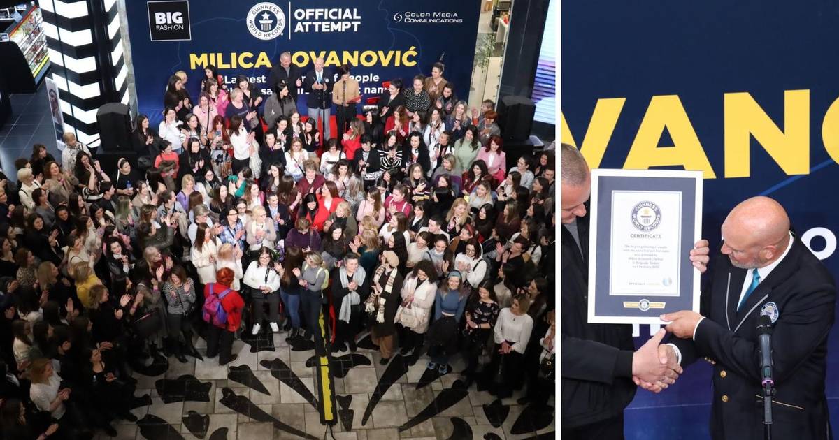 U Beogradu srušili Guinnessov rekord: Okupilo se čak 256 žena istog ...