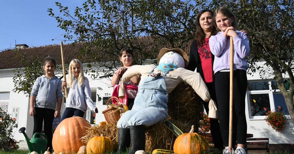 Hana, Eva, Melita i Lucija s učiteljicom Sonjom uređuju najljepši vrt u Hrvatskoj... | 24sata