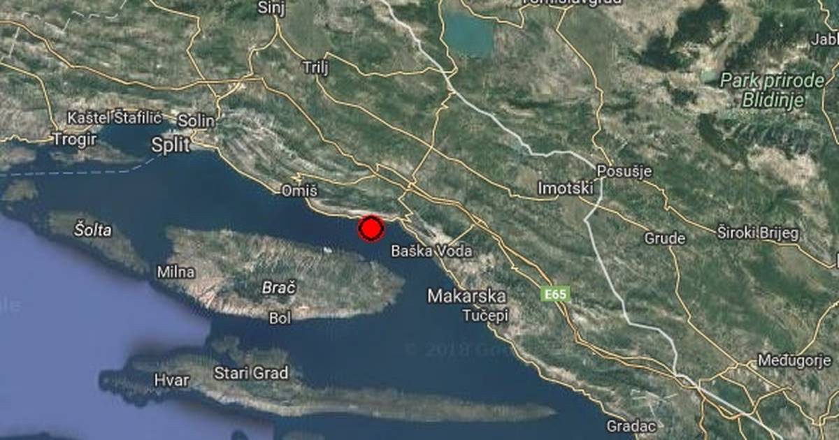 Snažan potres u okolici Splita: 'Kao da je bomba eksplodirala!' | 24sata