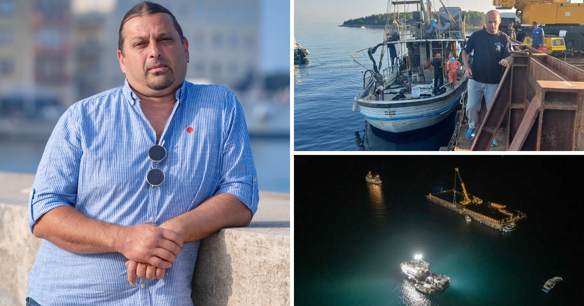 Dva dana i cijelu noć sa 64 metra dubine izvlačili brod: 'Opasno je ...