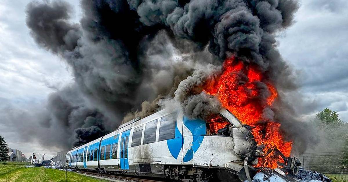 FOTO Nepalac se u Austriji zabio u vlak varaždinskim kamionom: Za dlaku smo izbjegli katastrofu ...