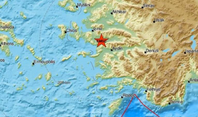 Višestruki potresi na grčkim otocima i zapadnoj obali Turske | 24sata