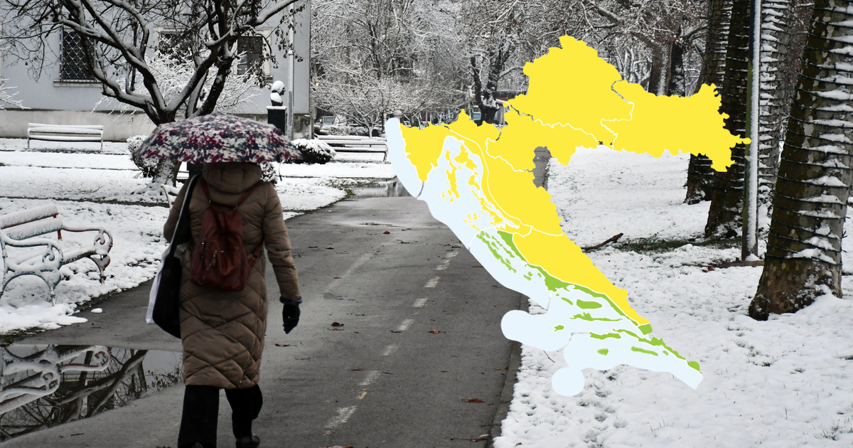 Upozorenja diljem zemlje zbog niskih temperatura, u Zagrebu hladan val opasan po zdravlje | 24sata