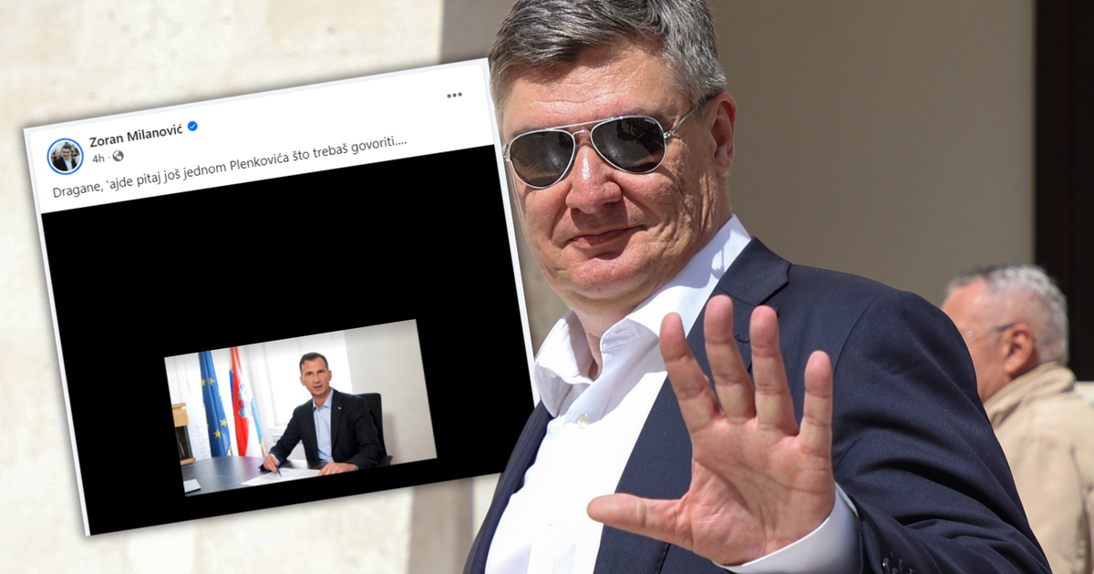 Milanović objavio video: 'Moj Dragane... 'Ajde Plenkovića još jednom ...