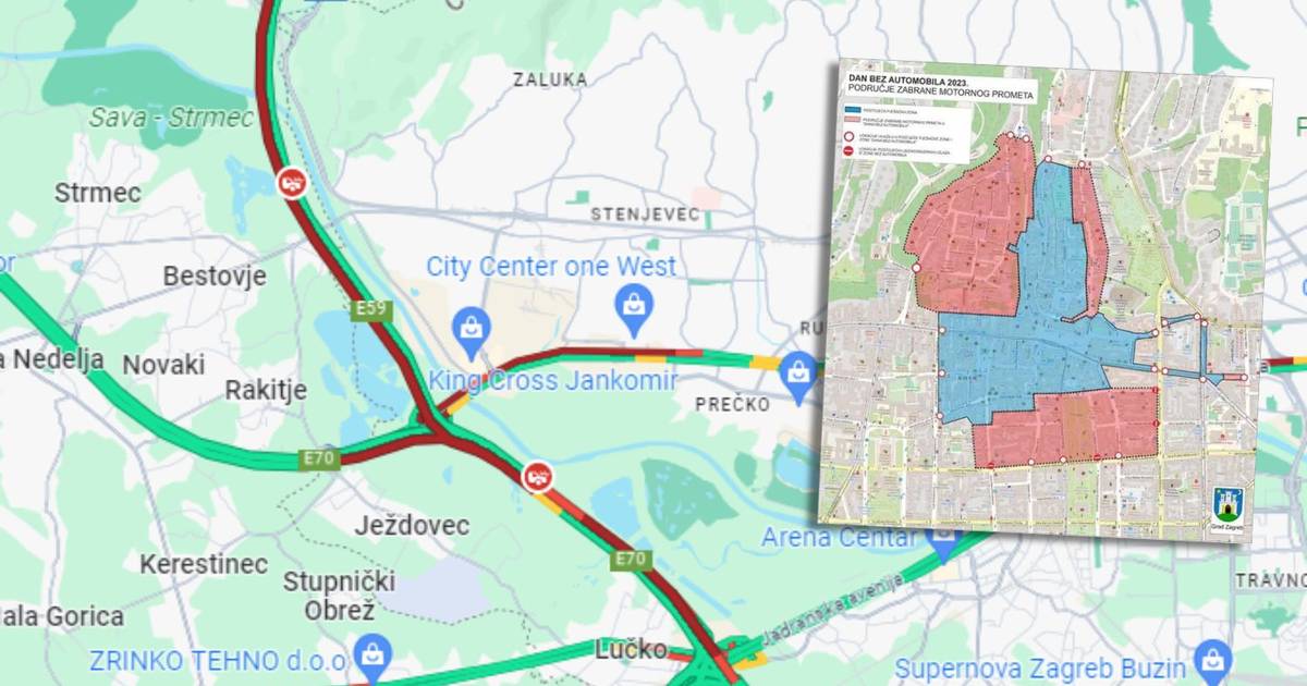 Promet u Zagrebu danas | 24sata