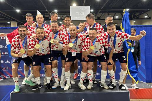 Hrvatski policajci svjetski su prvaci u futsalu: 'Brazilci su bili favoriti, a u finalu smo iz razbili'