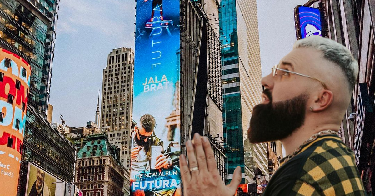 Jala Brat osvanuo na Times Squareu: 'Ne prestajte sanjati' | 24sata