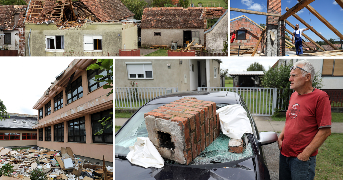 FOTO Pogledajte razmjere štete koju je oluja učinila Slavoniji | 24sata