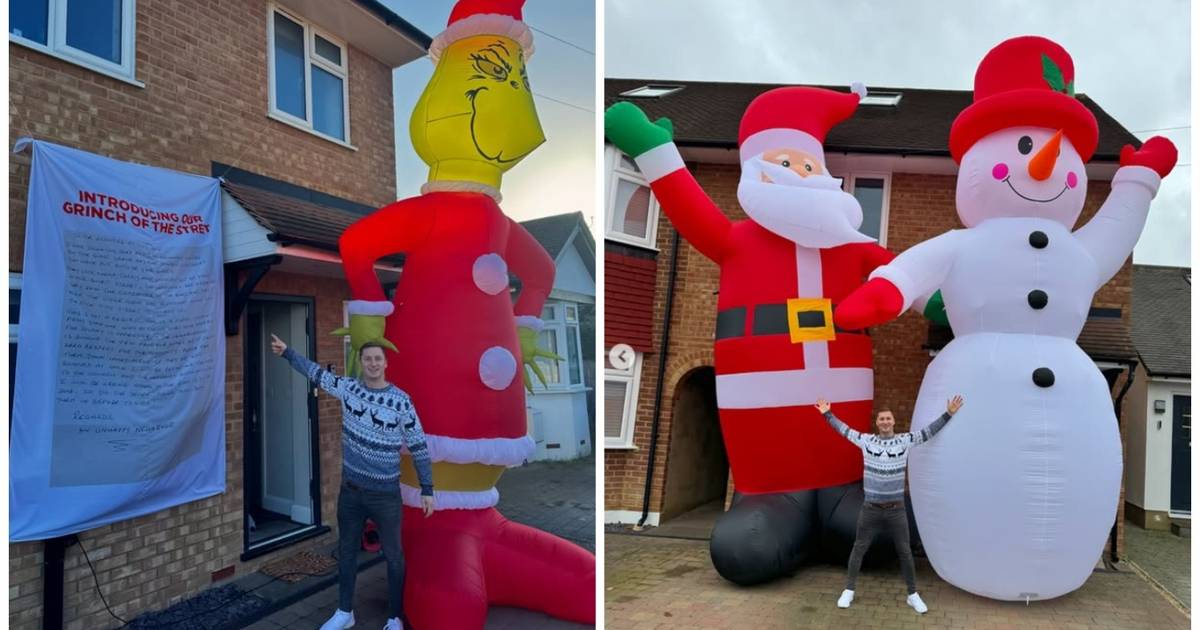 Rat u kvartu! Susjed mu pisao da su mu božićne figure neukus. Uzvratio ...