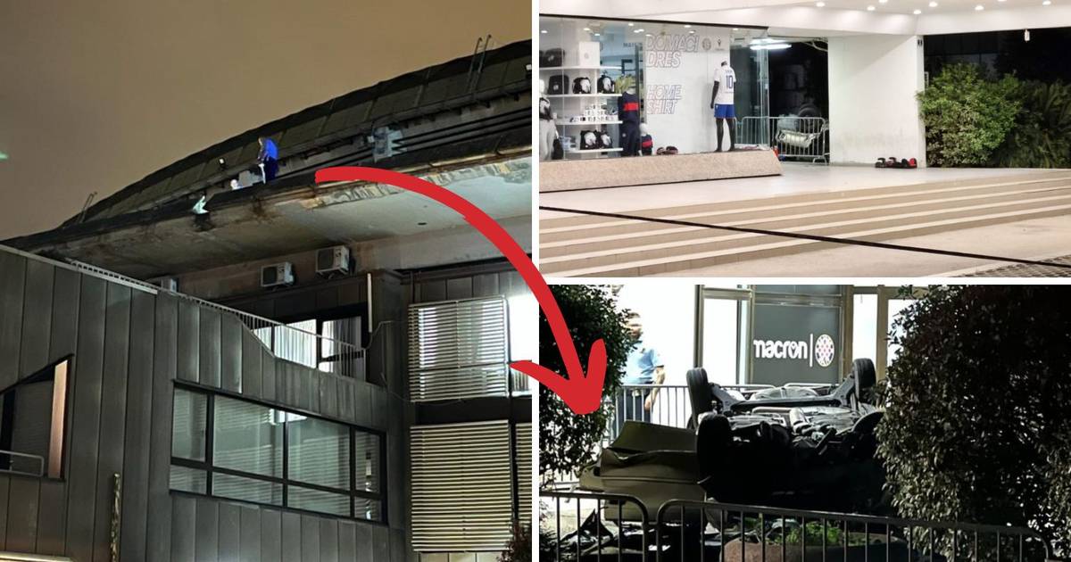 Stravična nesreća na Poljudu: Auto probio ogradu i sletio pred ulaz ...