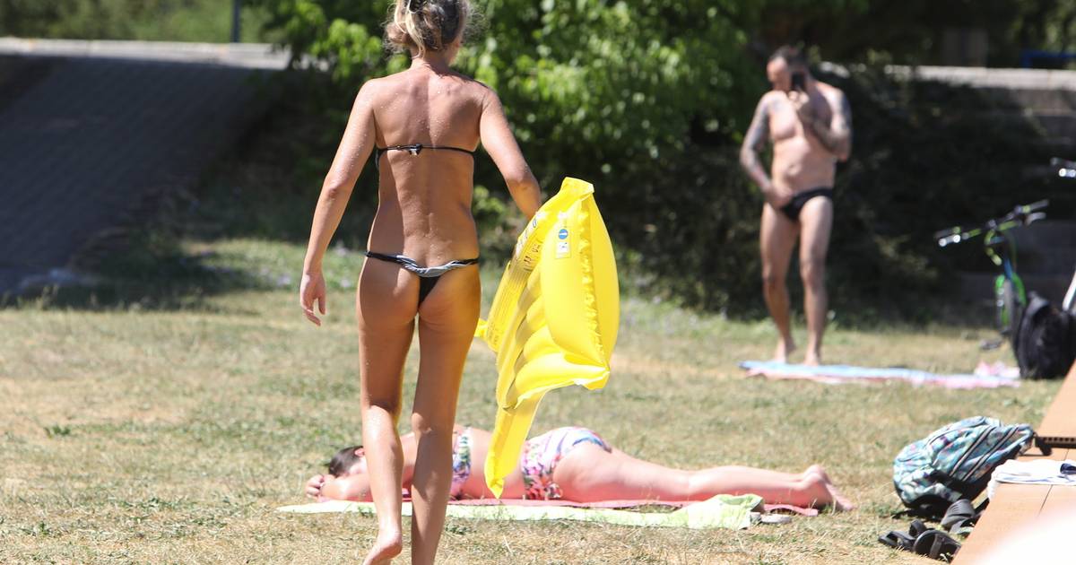 FOTO Vruće ljeto u Dugoj Resi: Mrežnica hladi bolje od klime | 24sata