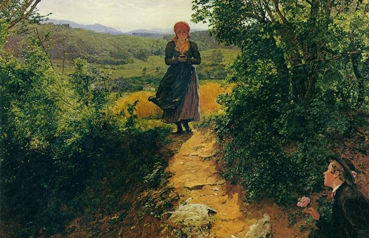 Djevojka naslikana na djelu iz 19. stoljeća tipka po iPhoneu?! | 24sata