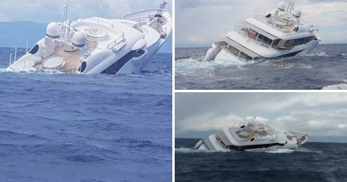 Luksuzna jahta potonula u Sredozemnom moru kod Italije | 24sata