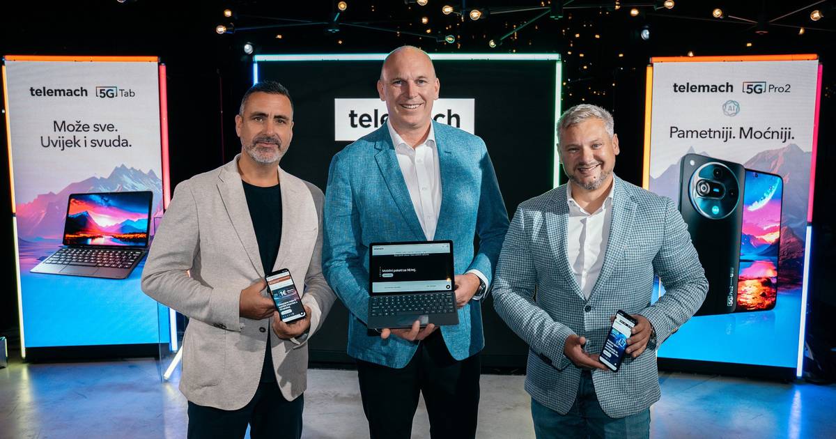 Telemach predstavio svoj prvi 5G tablet i još pametniji 5G telefon s AI ...