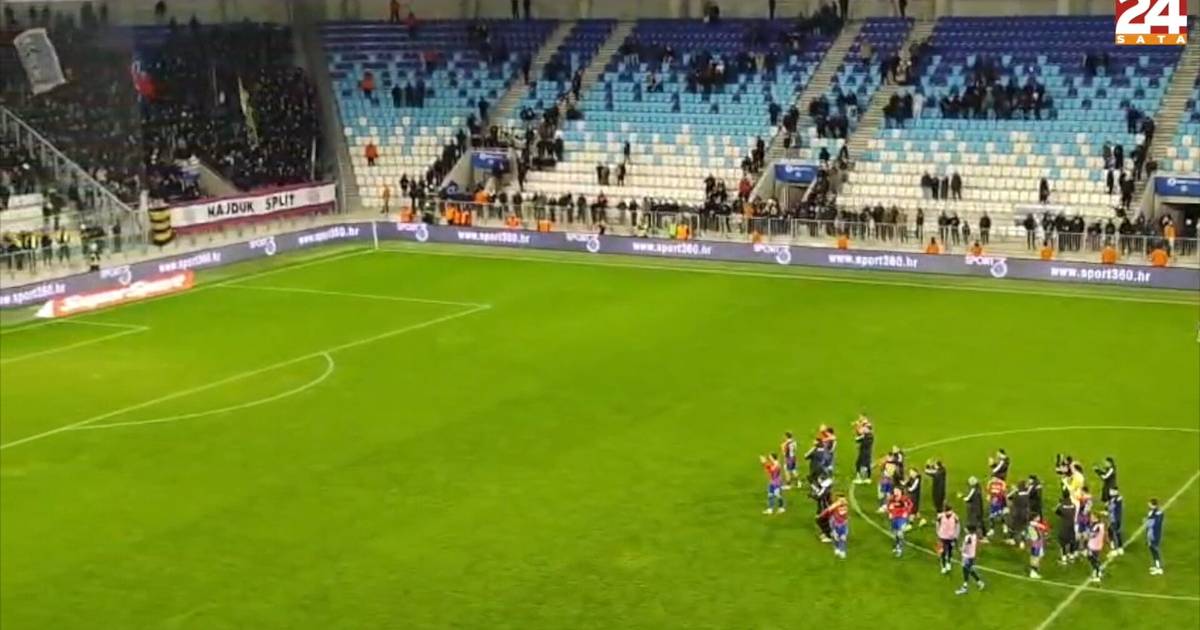 VIDEO Dvije suprotnosti: Ovako su navijači Osijeka i Hajduka ispratili ...