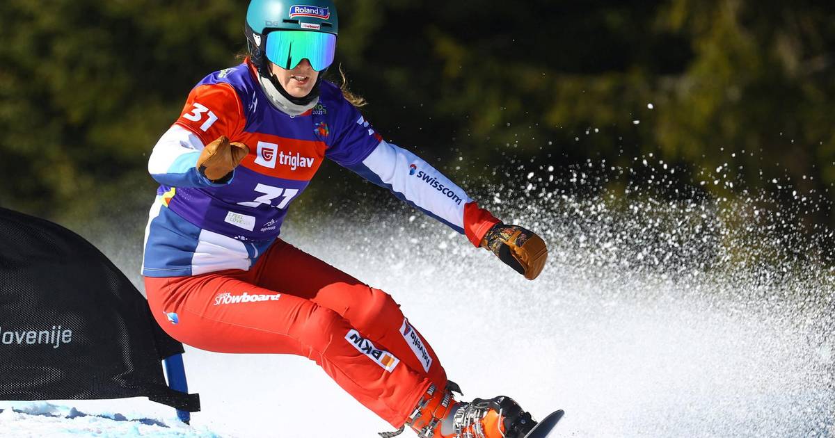 Zimske olimpijske igre ZOI Patrizia Kummer snowboard, jedina se nije ...