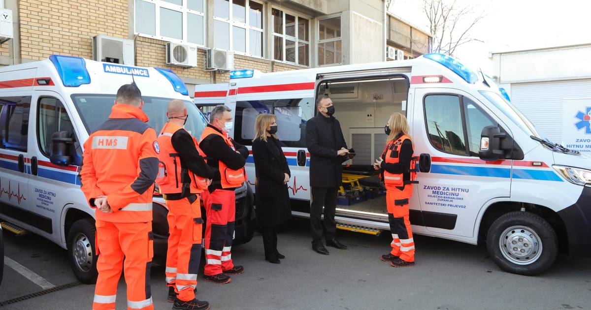 Hitna medicina u Osijeku dobila sedam novih sanitetskih vozila: 'Ovo ...