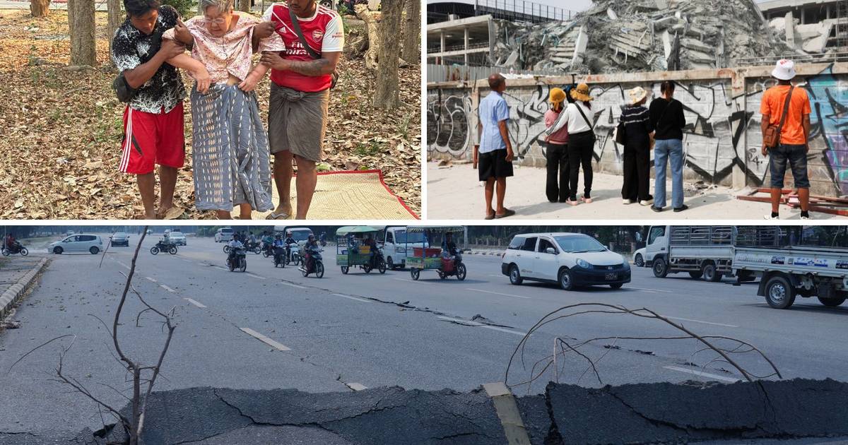 FOTO UŽASA Preko 1000 mrtvih u strašnom potresu u Mjanmaru | 24sata