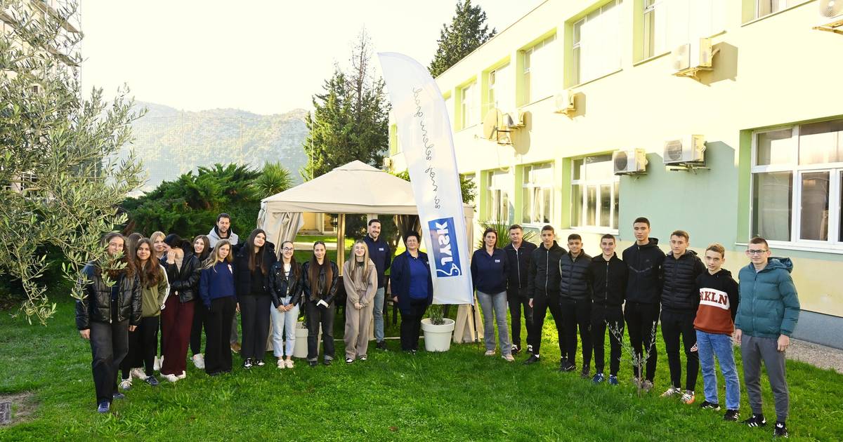 'JYSK za moj zeleni grad' stigao u Opuzen: Školarci dobili novi zeleni ...