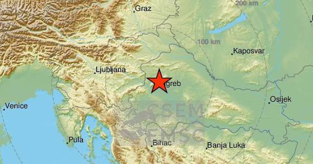 Opet se treslo: Kod Zagreba potres od 2.3 po Richteru... | 24sata