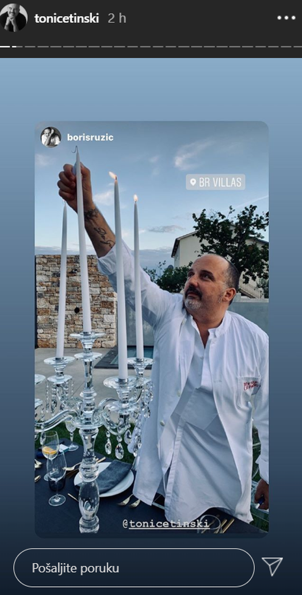 Tony Cetinski proslavio rođendan u rodnoj Istri: Plesali su uz bazen ...