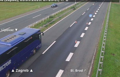 Prometna nesreća na A3 kod Sl. Broda, vozi se jednim trakom | 24sata