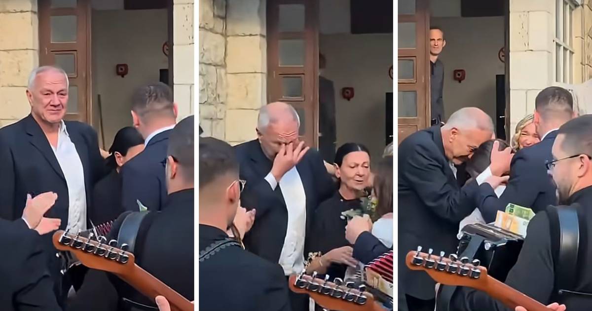 Oženija se sin! Matko Jelavić na vjenčanju pustio suzu kada je bend ...