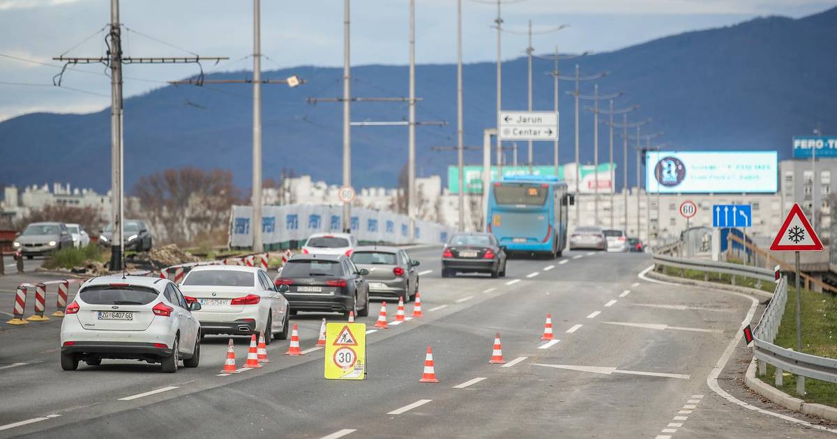 Jadranski most u Zagrebu u potpunosti otvorili za promet, radove ...