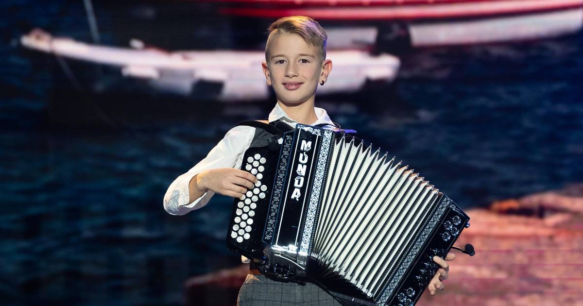 Harmonikaš Matej Jakša (9) o finalu 'Supertalenta': Nisam očekivao ...