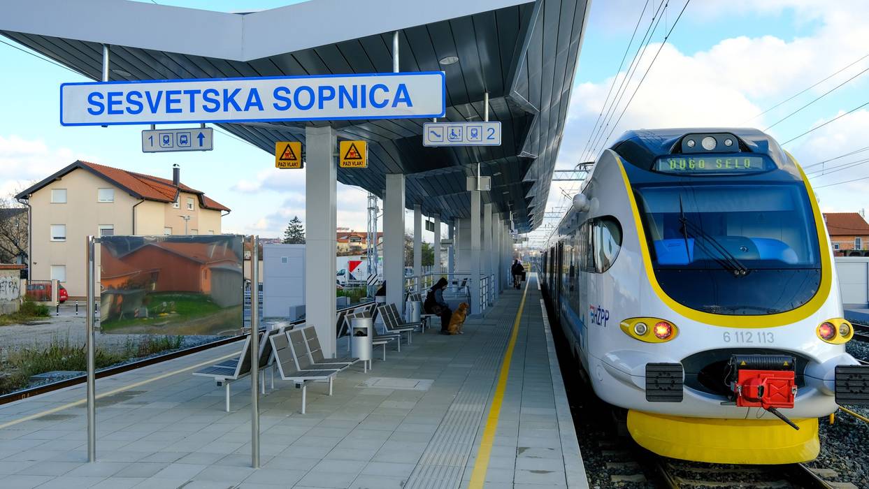 Nakon 7 mjeseci vlak konačno na stanici Sesvetska Sopnica: 'Ovo je ...