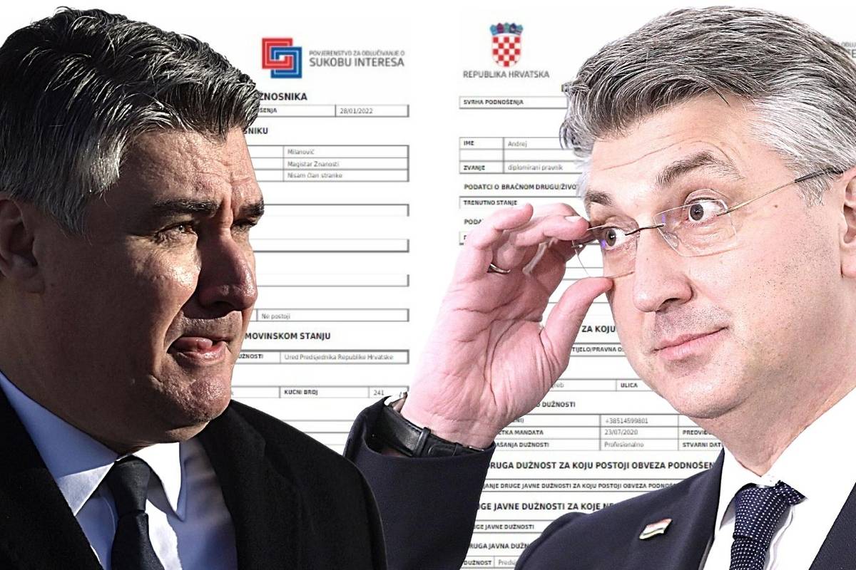 Andrej Plenković i Zoran Milanović ažurirali podatke: Evo koliko ... Andrej Plenković i Zoran Milanović ažurirali podatke: Evo koliko ...