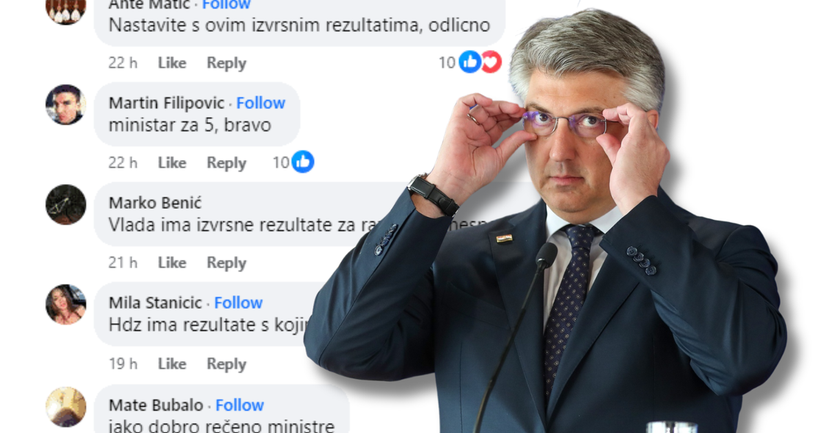 Gongova analiza: 'Hrpa botova na HDZ-ovim objavama vrijeđa oporbu. Plenković je kao Vučić' | 24sata